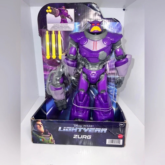 Disney | Toys | Disney Pixar Light Year Zurg New In Box Equip Arm ...